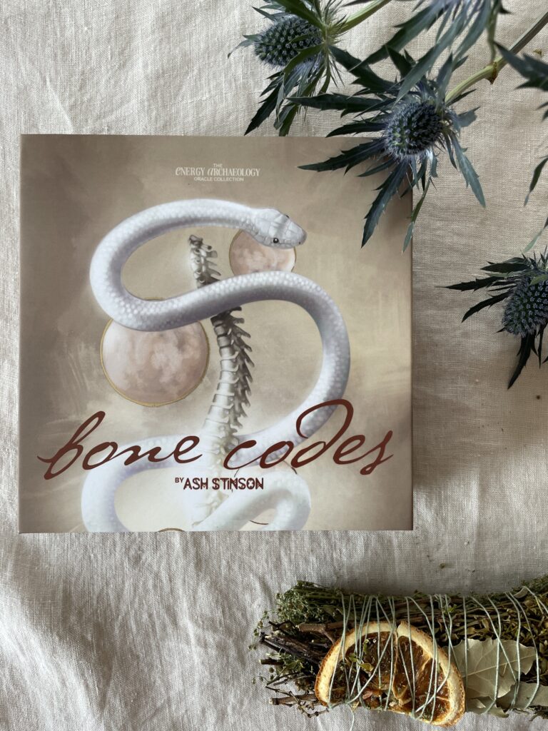 Bone Codes oracle deck and instructional guide | Pre-Sale - Ash Stinson