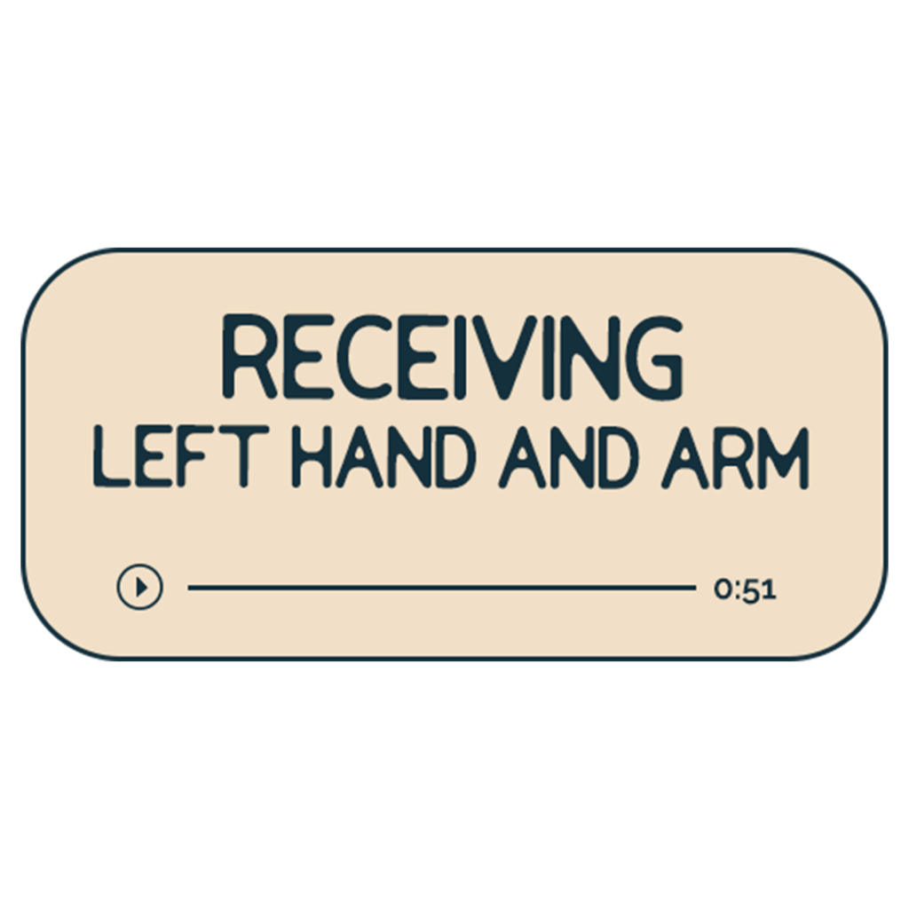 Receiving: Left arm energy healing session - Ash Stinson